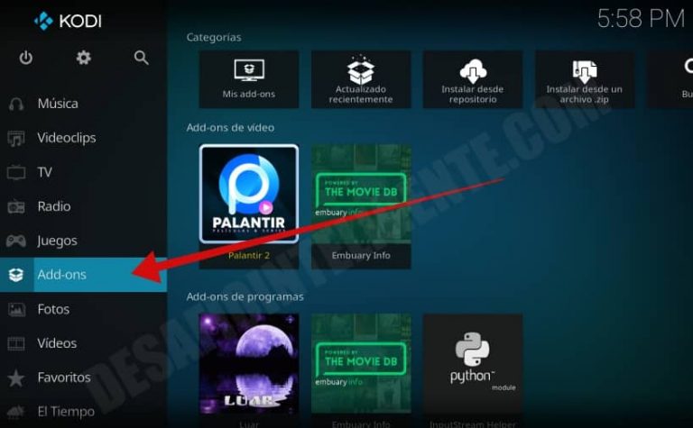 Addon Vavoo en Kodi – Guía de instalación 【2025】 | Desafío Inteligente